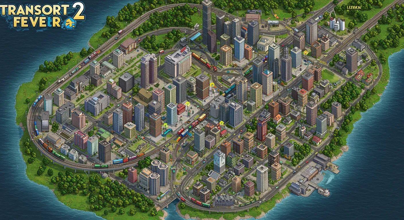 Maximize Efficiency City Layout Tips For Transport Fever 2 Hyper3d